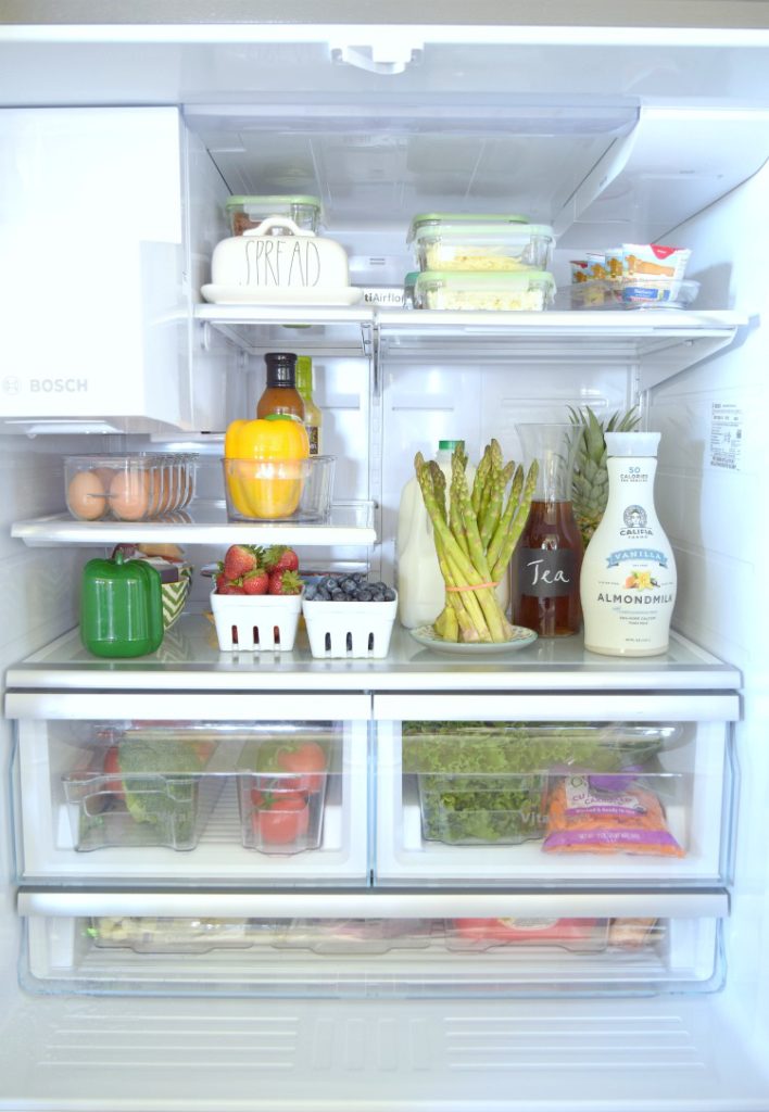 An Organized Refrigerator - ZDesign At Home
