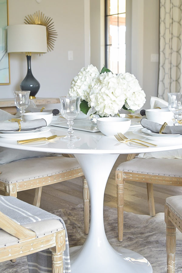 Simple Summer Table Scape - ZDesign At Home