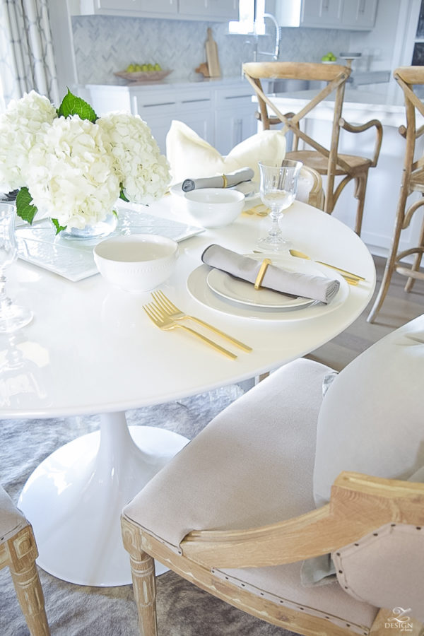 Simple Summer Table Scape - ZDesign At Home