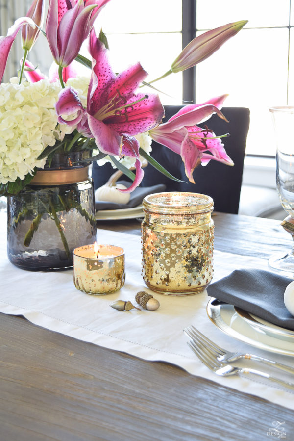 A Rustic, Elegant Thanksgiving - ZDesign At Home