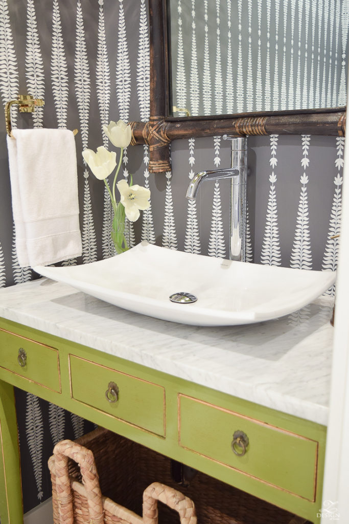 7 Tips for Designing a Beautiful Powder Bath + Reveal - ZDesign At Home