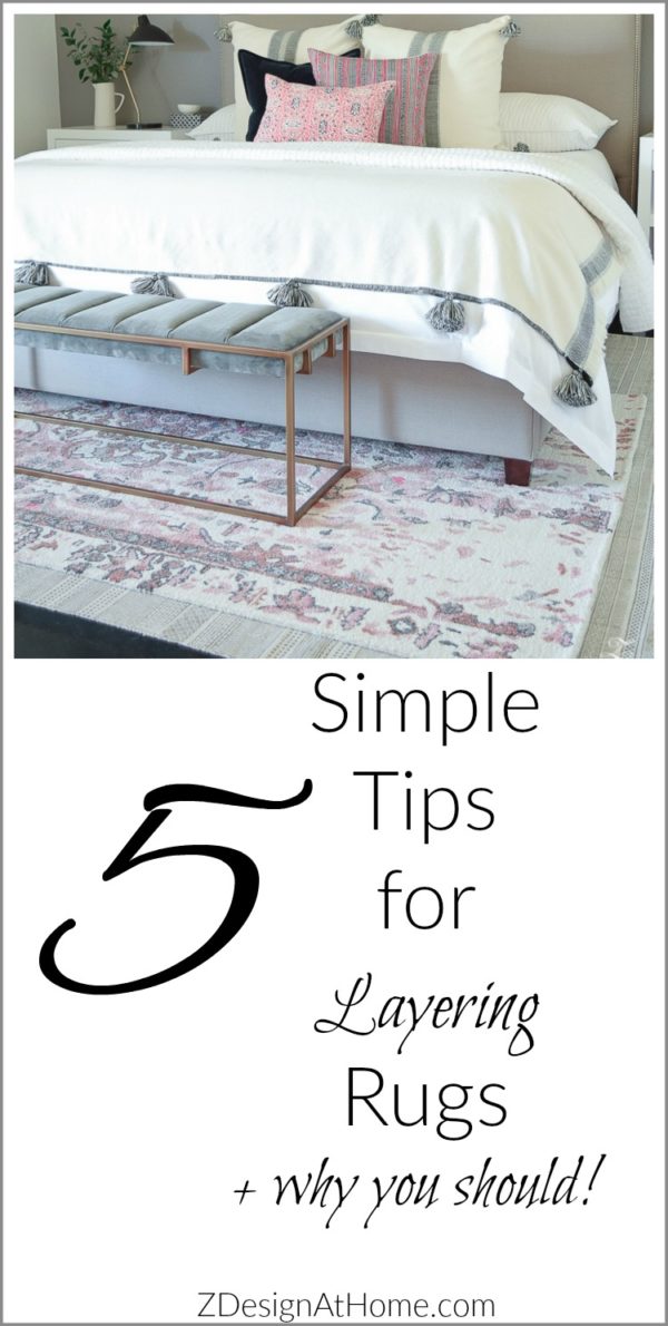 5 Simple Tips For Layering Your Rugs + Rug Updates Around The House ...