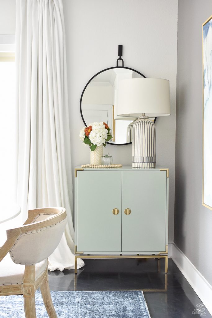 Simple, Modern Fall Decorating Ideas - ZDesign At Home