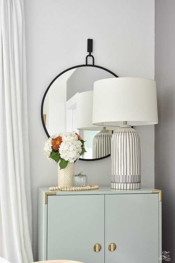 Simple, Modern Fall Decorating Ideas - ZDesign At Home