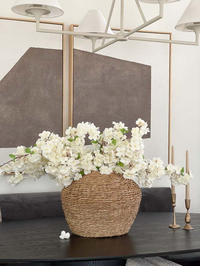 Favorite Spring Faux Stems & Florals + Styling Tips - ZDesign At Home